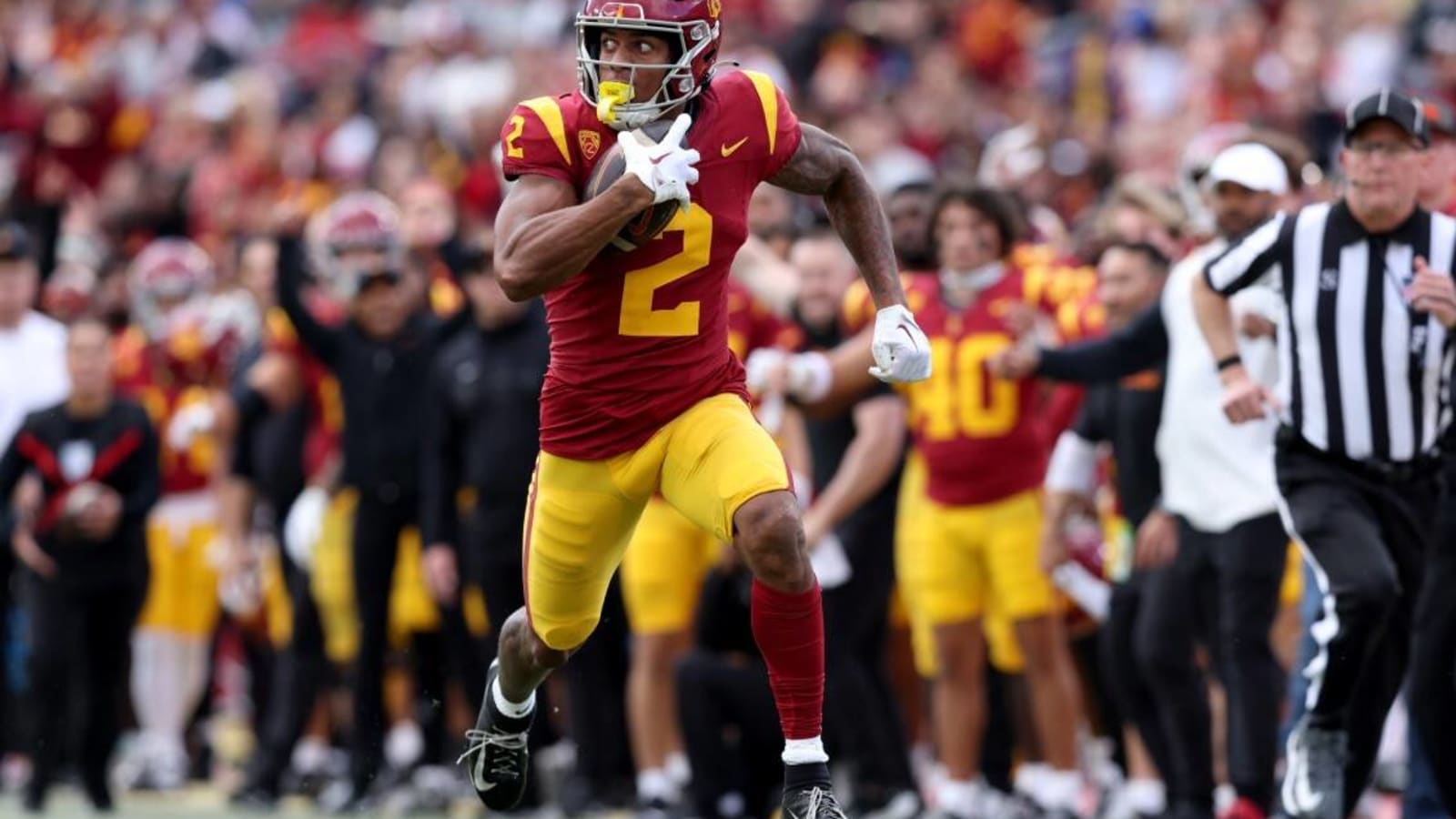 USC Football: Brenden Rice Signs With Major Agency Ahead Of NFL Draft ...