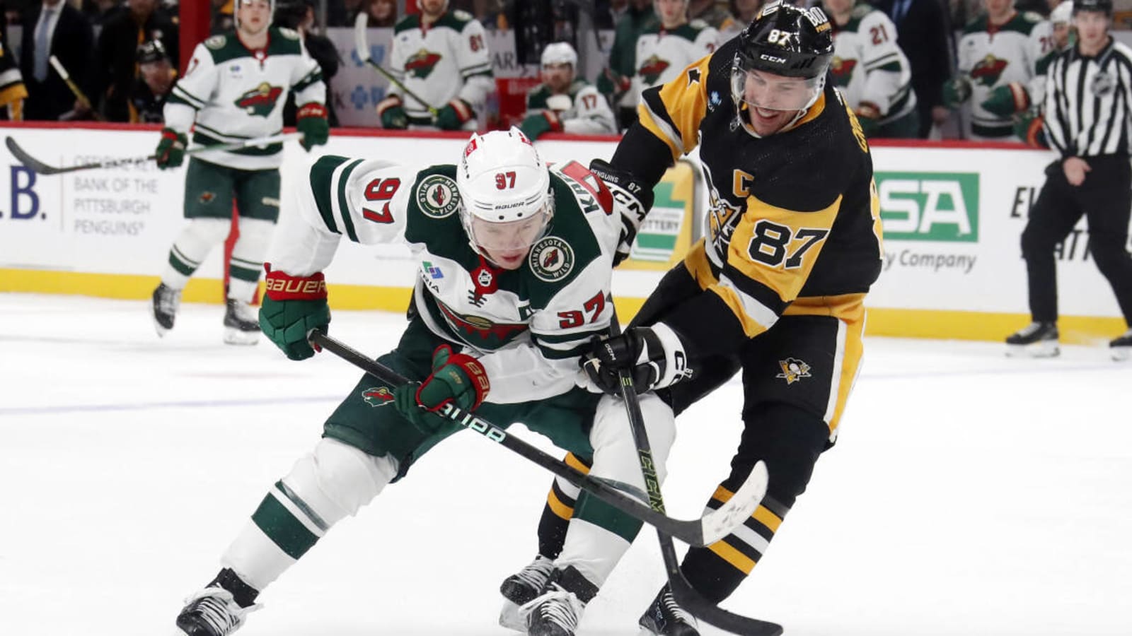 Sidney Crosby's third-period, power-play goal spoils Wild's rally ...