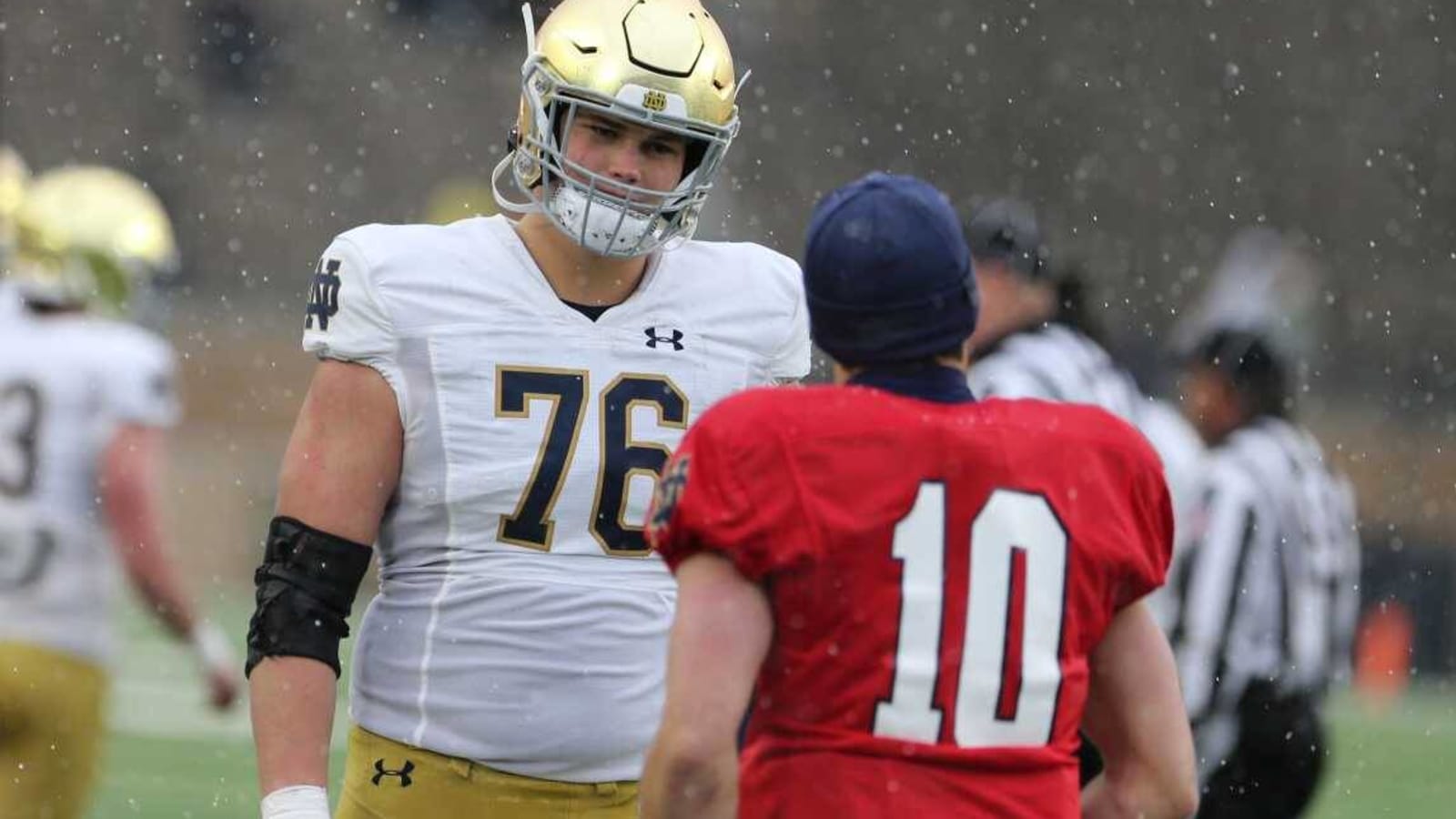 Notre Dame's Joe Alt reveals the best advice he received from his ...