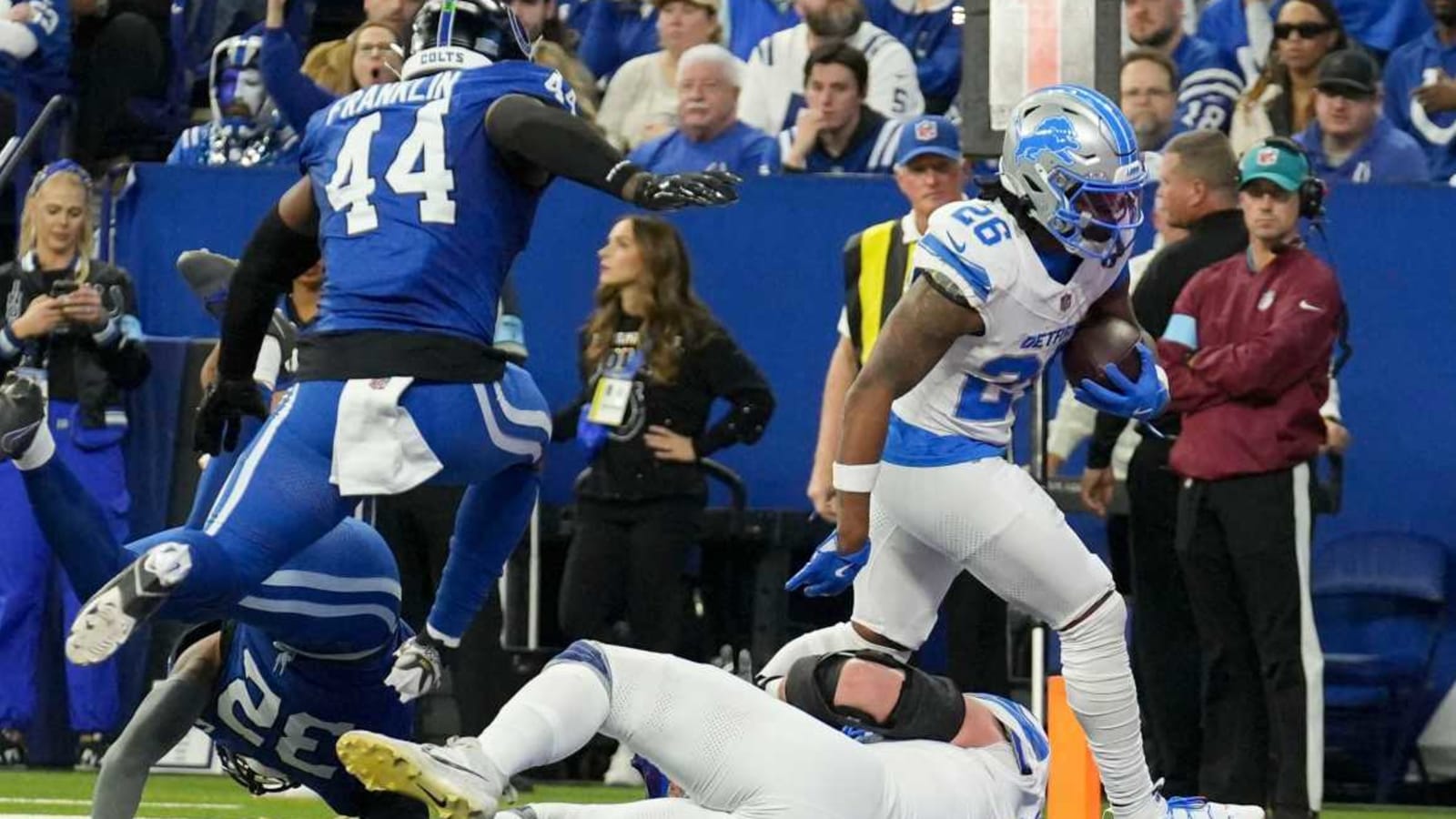 Halftime Report: Lions lead Colts 14-6 | Yardbarker