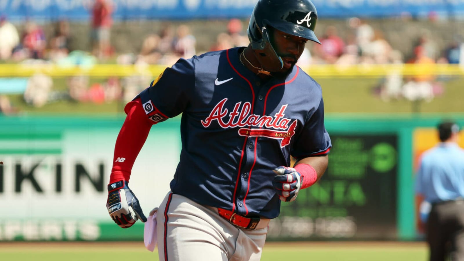 Atlanta Braves Outfielder Hits No-Doubt Home Run On 23rd Birthday ...