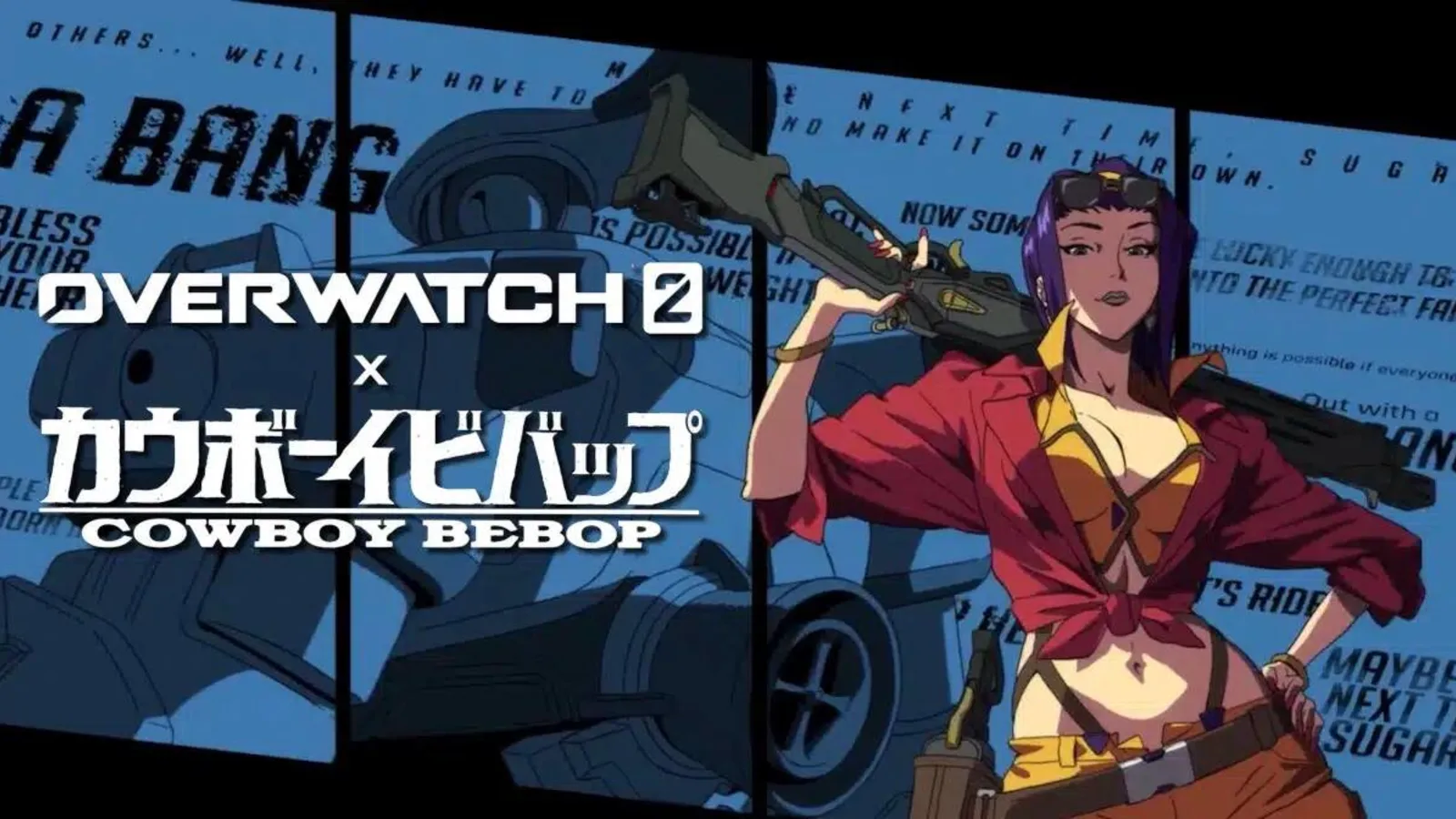 Overwatch 2 Cowboy Bebop Collab Trailer Reveals New Skins | Yardbarker