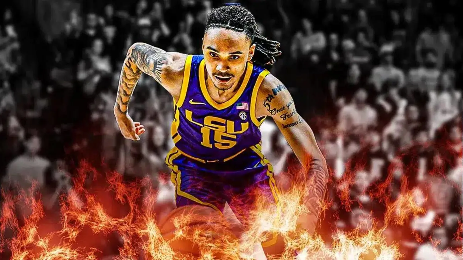 LSU basketball: Tyrell Ward’s instant reaction to dagger that brought ...