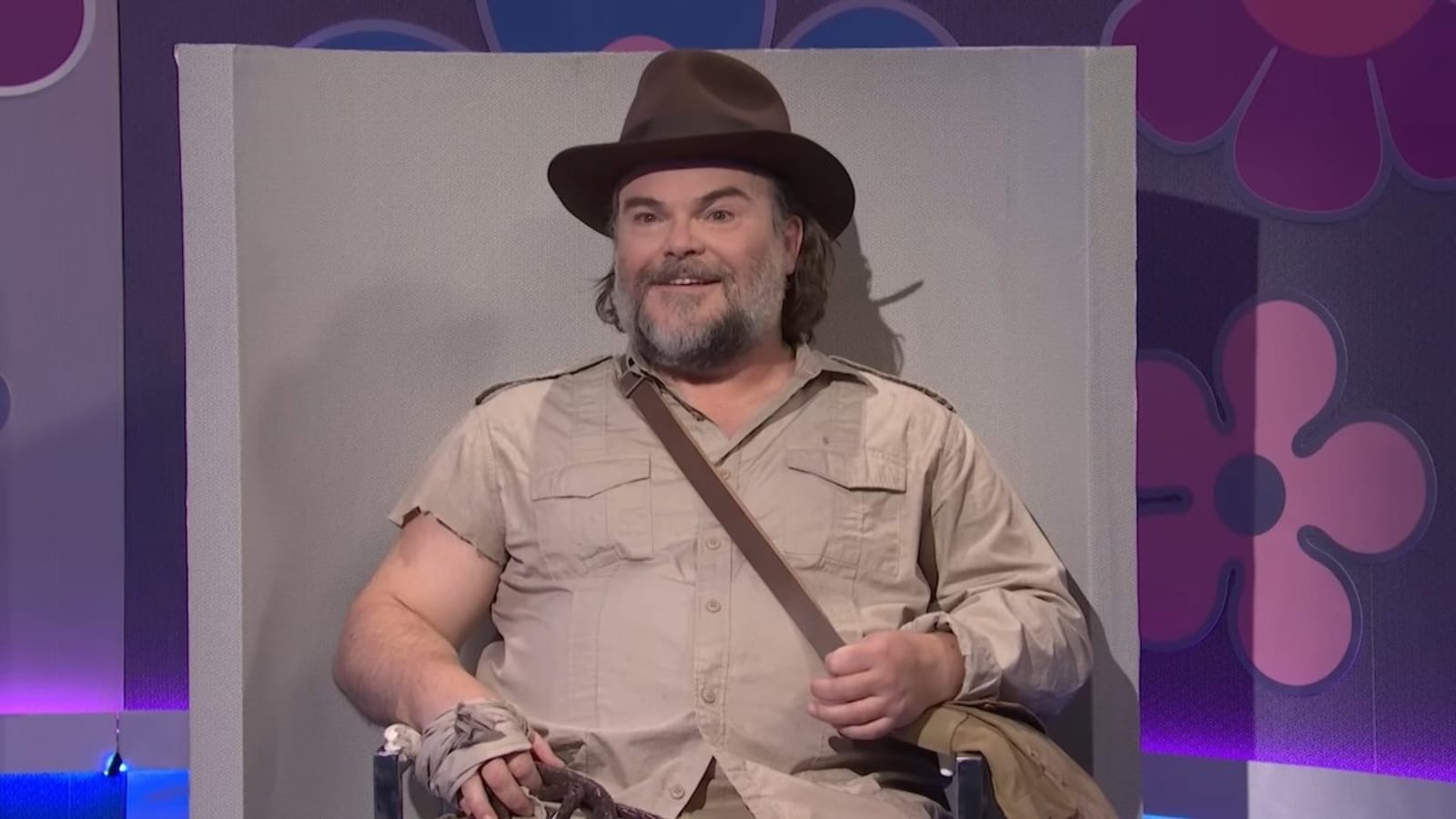 Jack Black whips up laughs in SNL 'Indiana Jones' dating show sketch ...