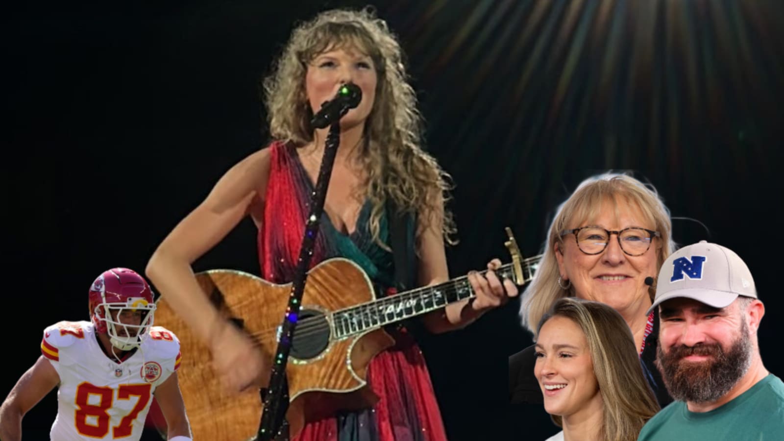 Travis Kelce reveals his true feelings about seeing his family at Eras ...