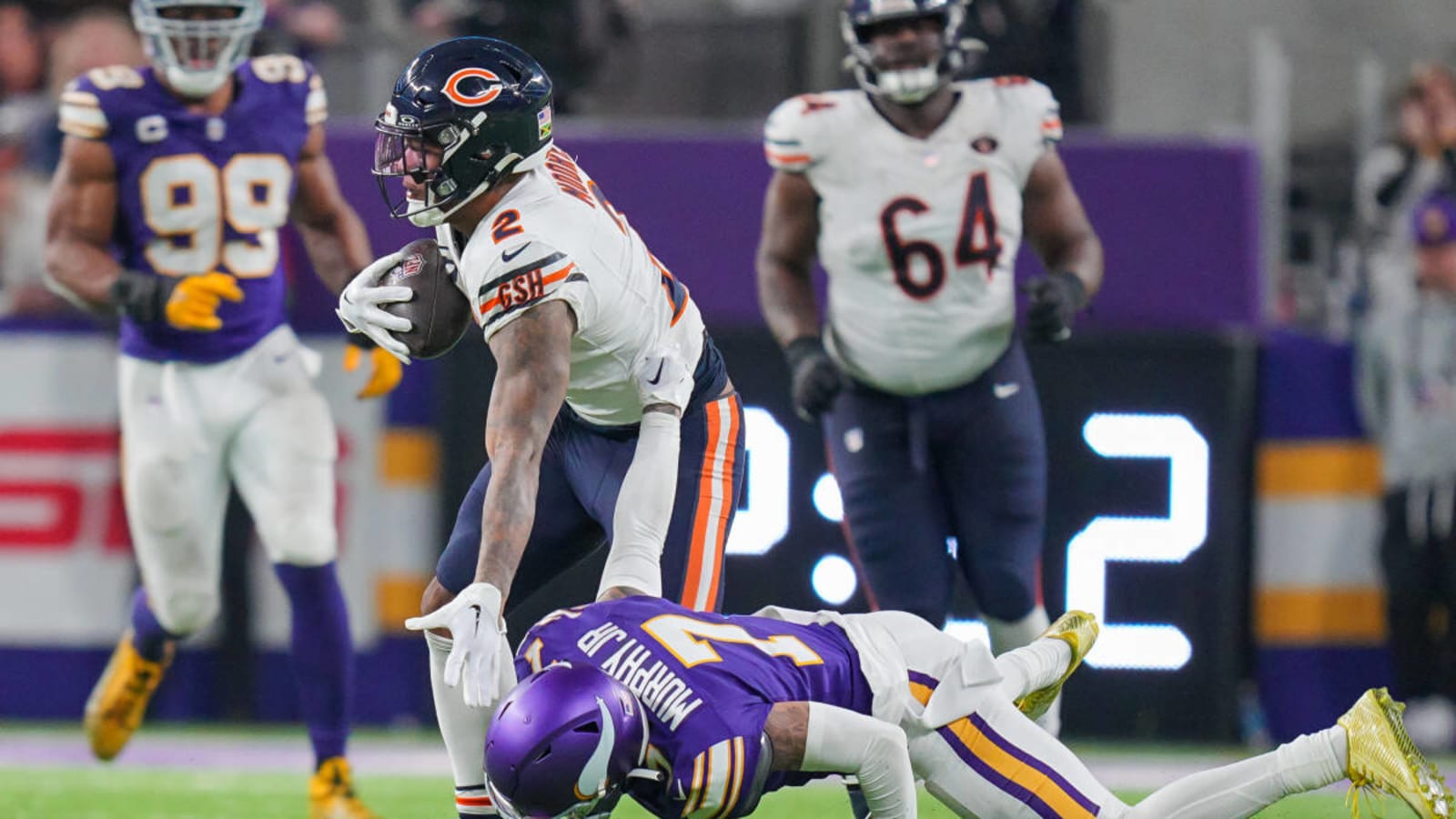 DJ Moore Becomes Bears Sideshow in 12-10 Victory | Yardbarker