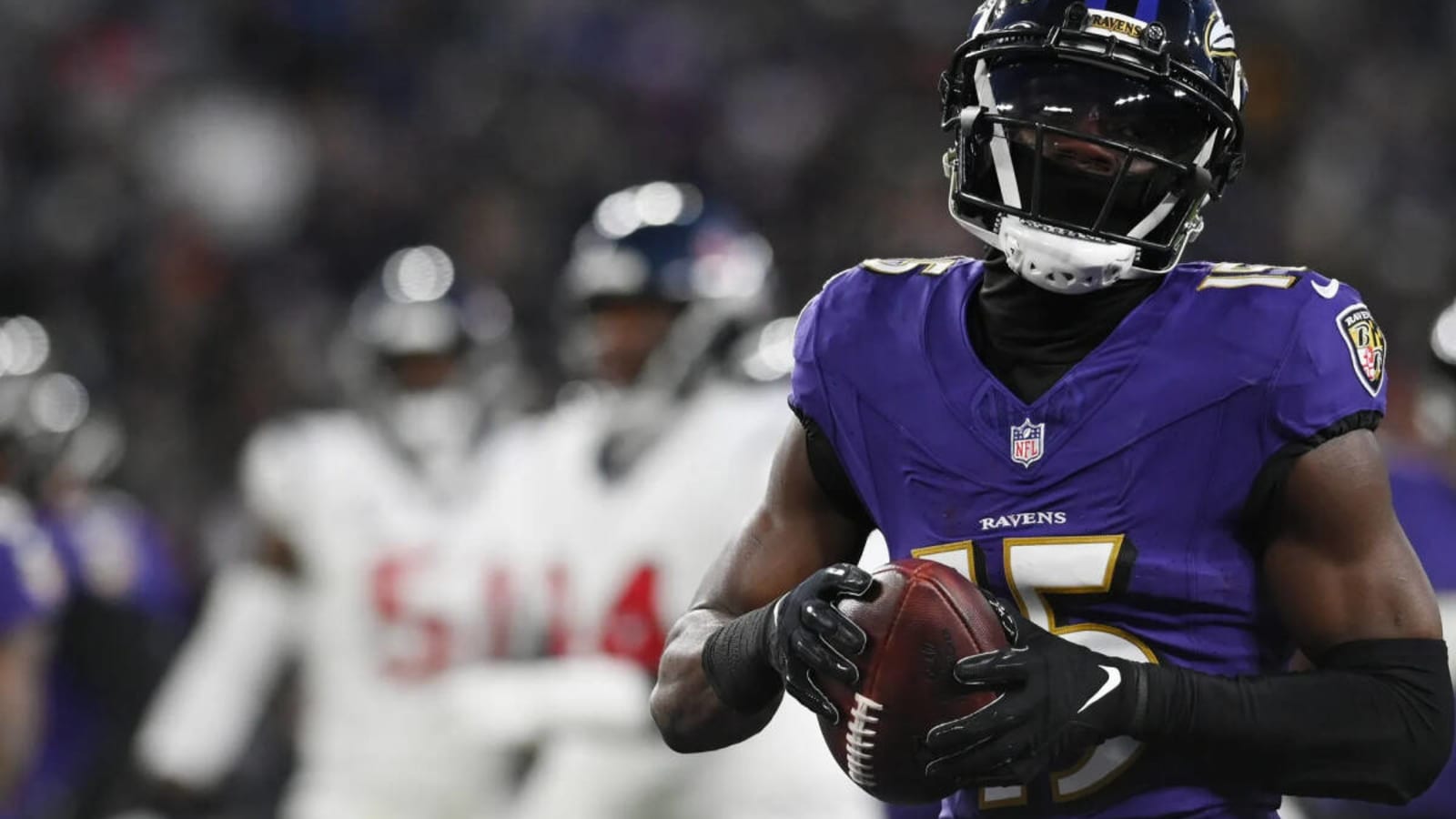 Ravens Nelson Agholor Scores First Career Playoff TD vs. Texans ...
