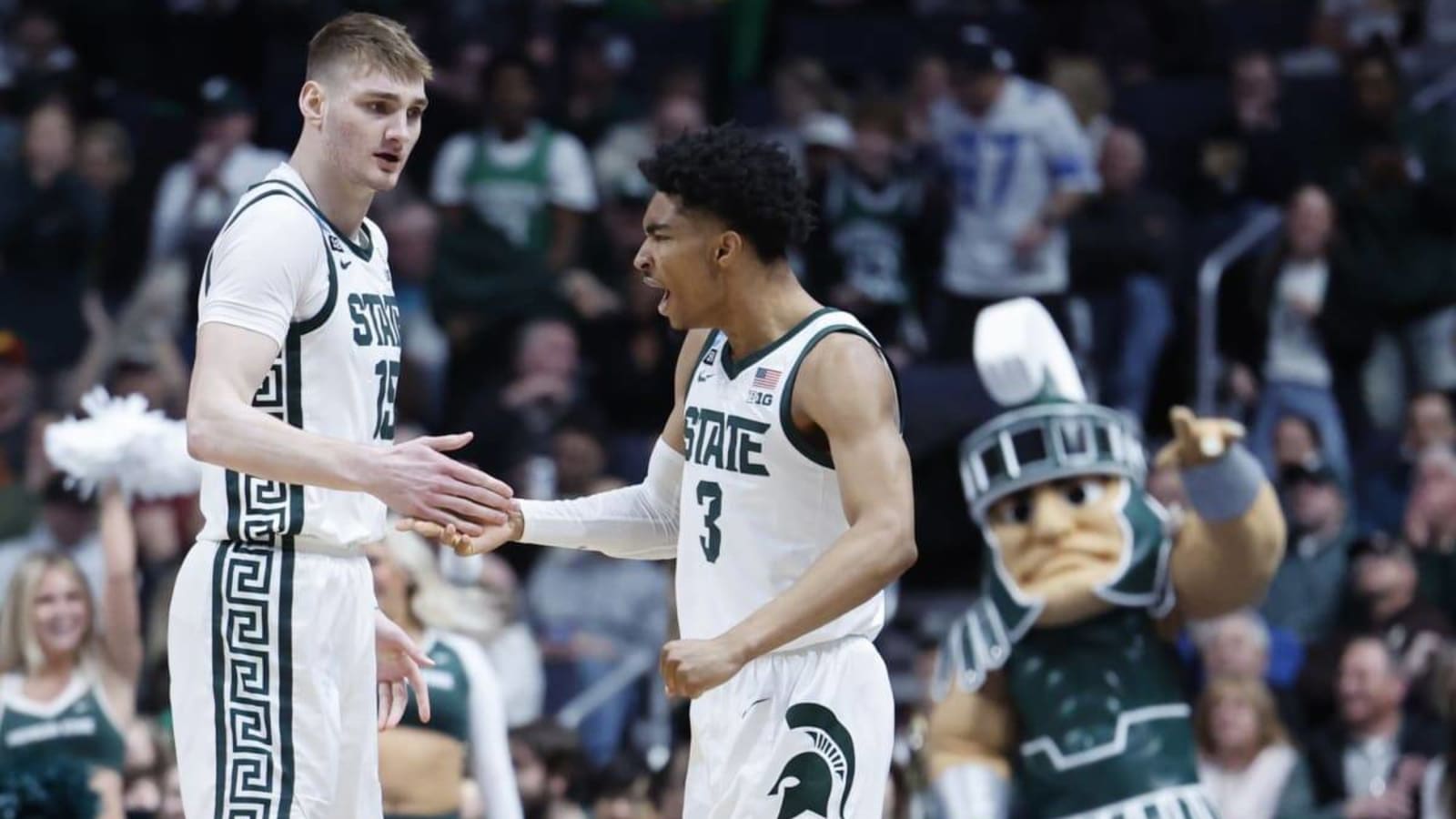 Look Out Below! Michigan State living above the rim early against ...