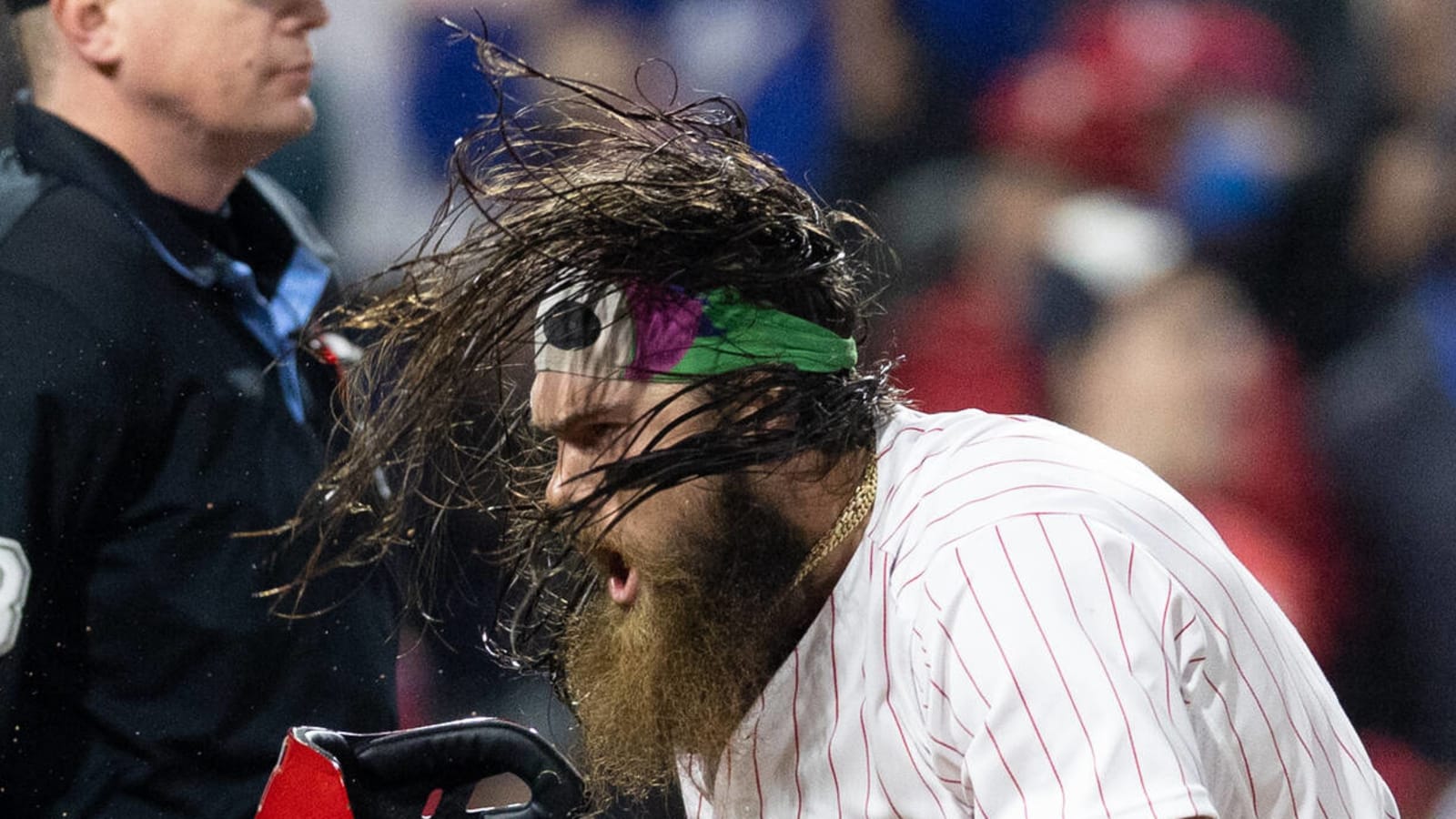 Brandon Marsh sets record straight on unkempt appearance | Yardbarker