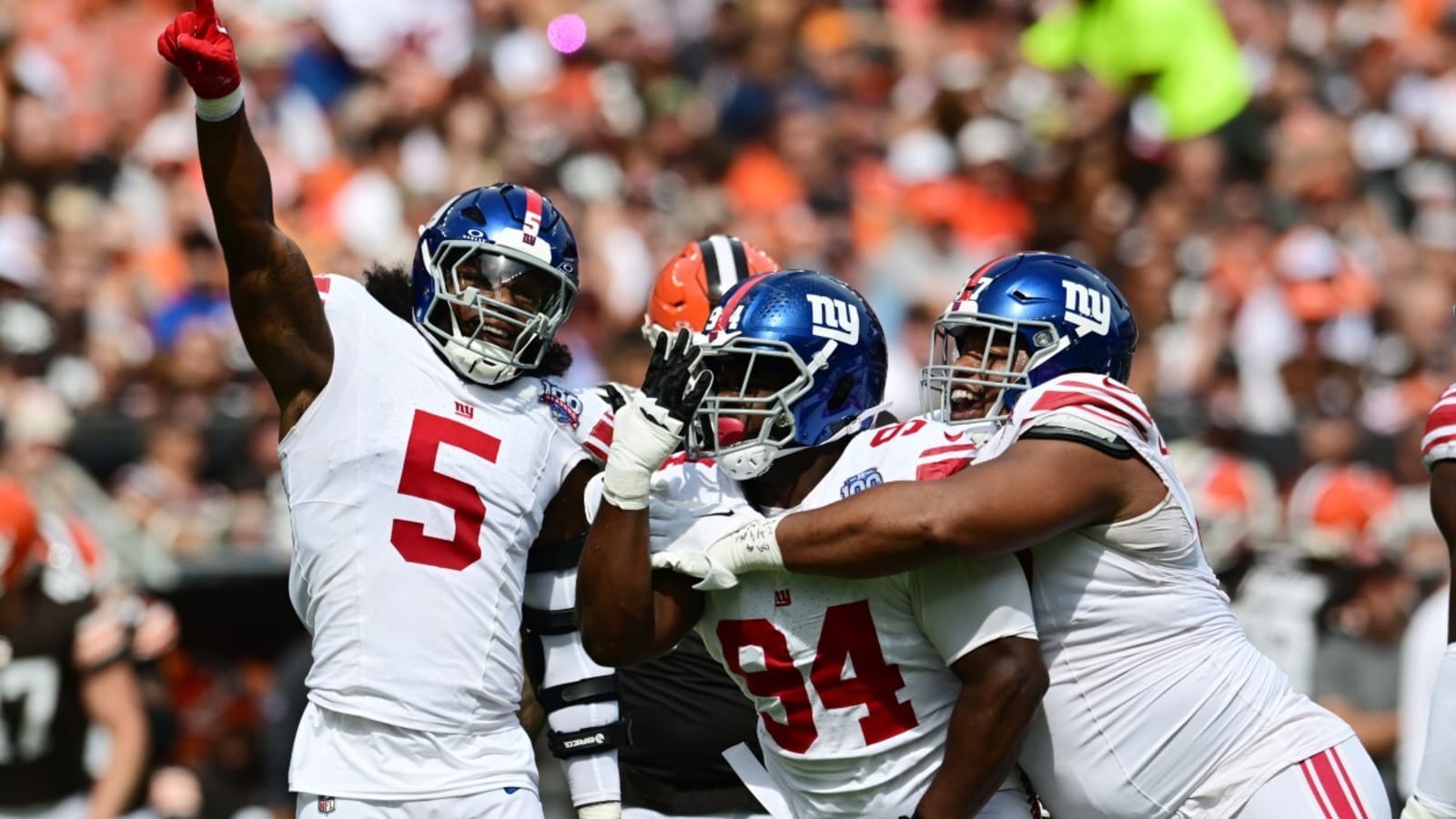 Giants’ defense had historic sack party in Week 3 win over Cleveland ...