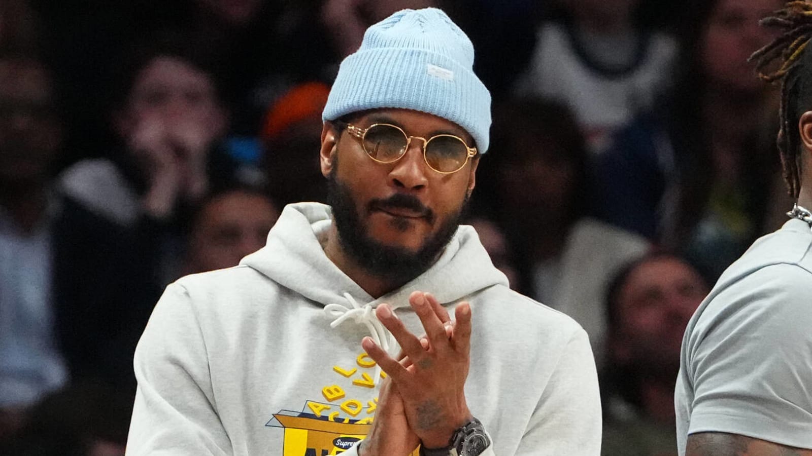 Carmelo Anthony expresses love for New York City during VMAs appearance ...