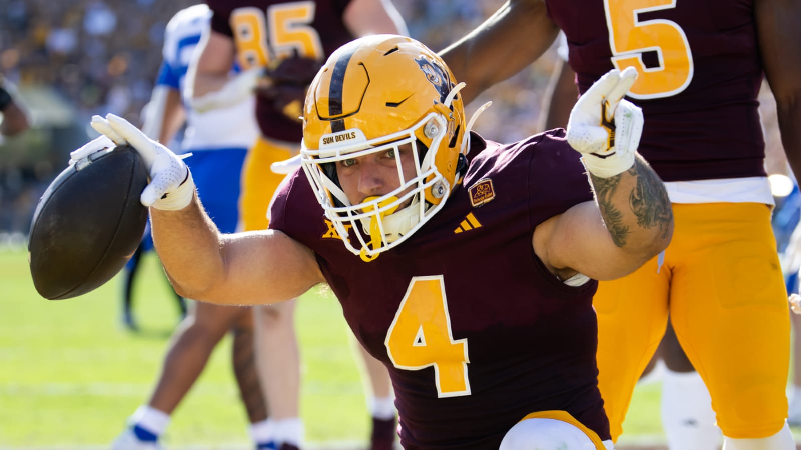 Watch: Arizona State cashes onside kick gamble with commanding TD ...