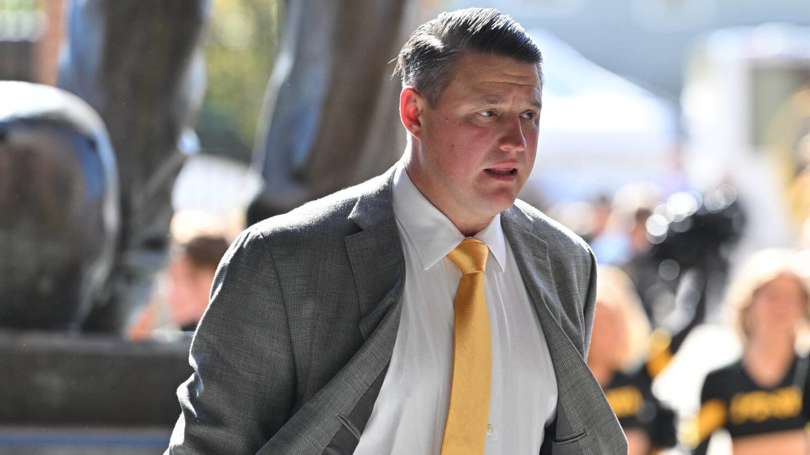 Watch: Iowa OC Brian Ferentz loses his mind after bad call | Yardbarker