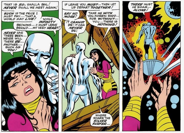 Who Is the FANTASTIC FOUR’S Silver Surfer, Shalla-Bal? Her Marvel ...