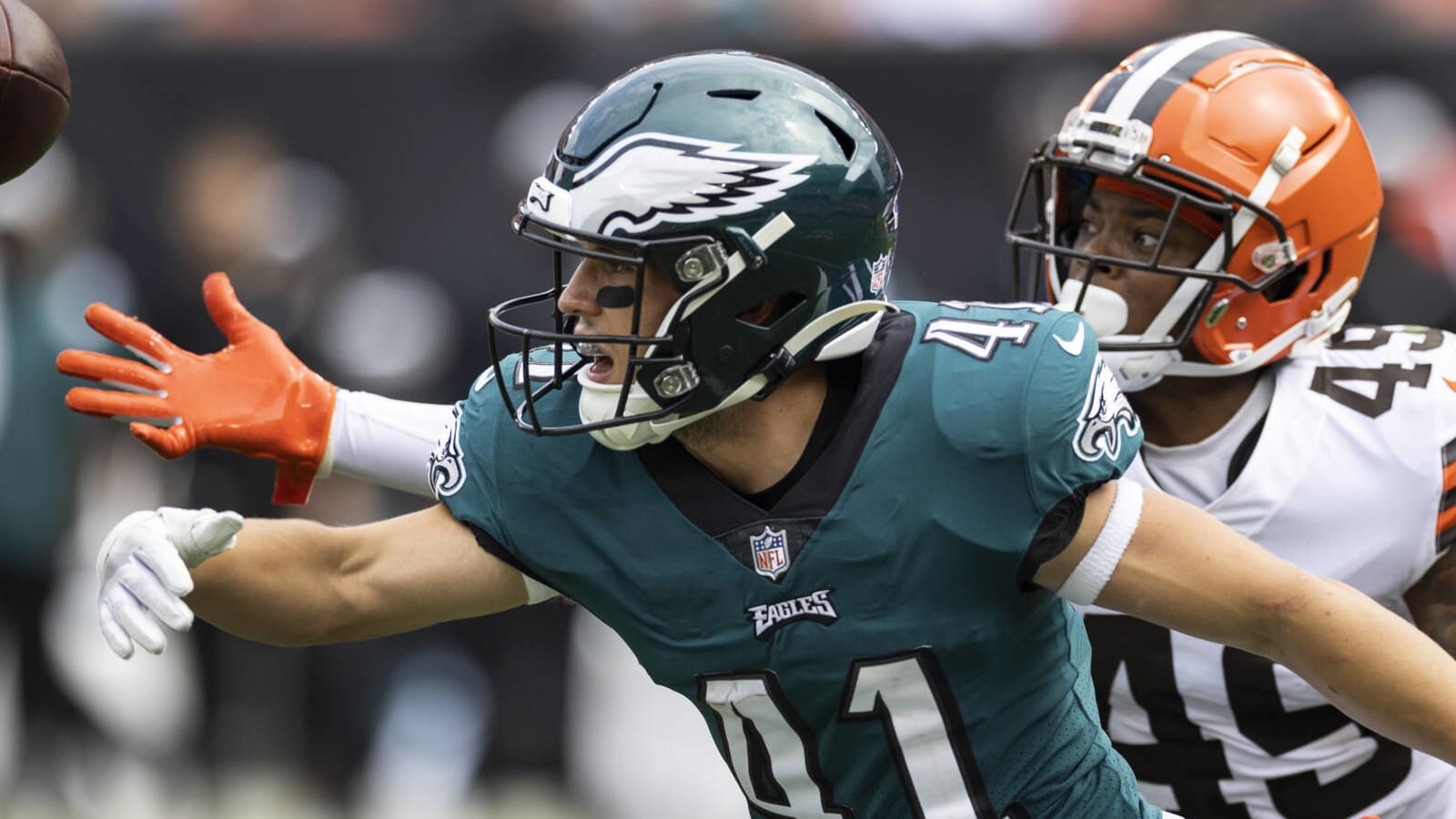 Eagles rookie was turned away by security ahead of game against Vikings ...