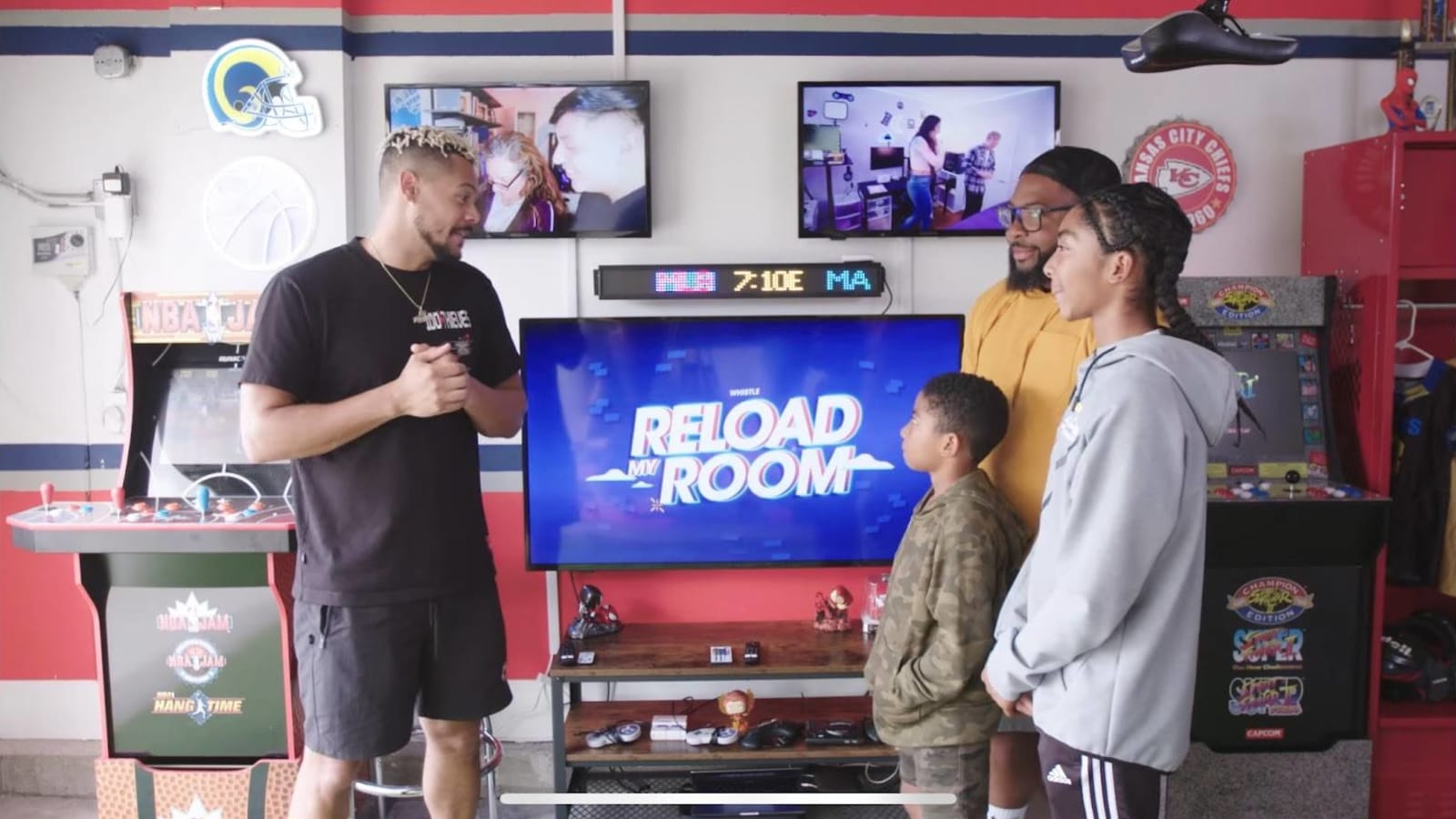 Watch: Two football prodigy brothers get the room makeover of a ...