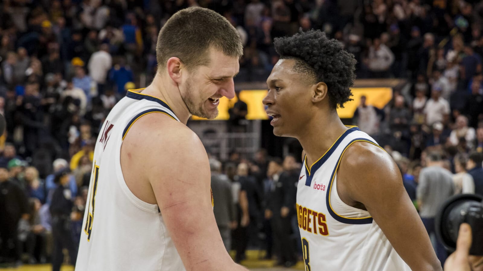 Nikola Jokic went absolutely nuts after his wild game-winner to beat ...