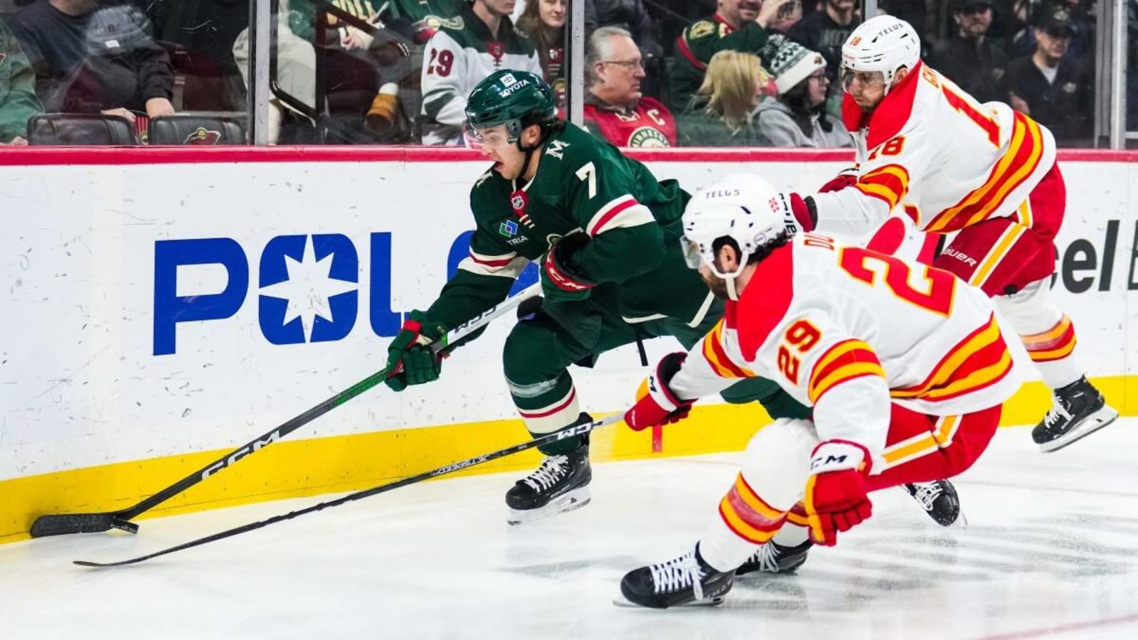 Wild fight through mass of injuries but fall to Flames | Yardbarker