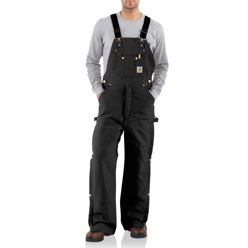Duck Zip-to-Thigh Bib Overall/Quilt Lined | Carhartt Reworked Duck Zip-to-Thigh Bib Overall/Quilt Lined | Carhartt Reworked