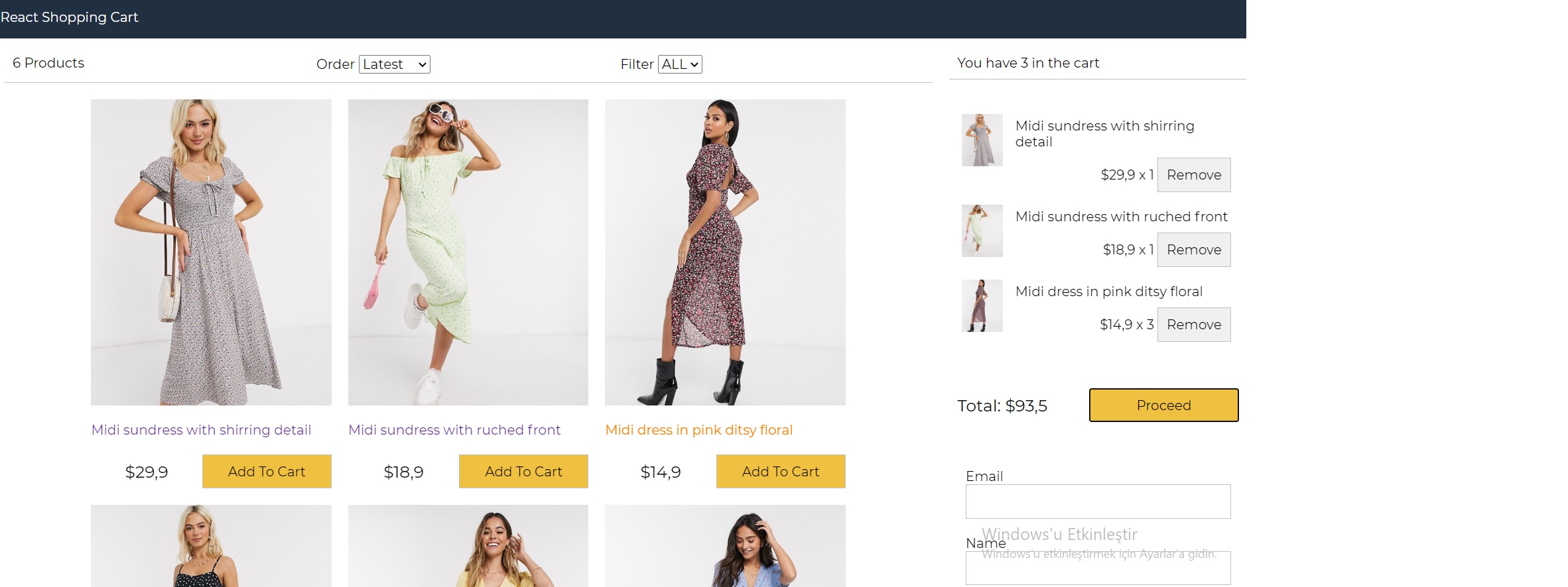 GitHub - yunusyerli1/ecommerce