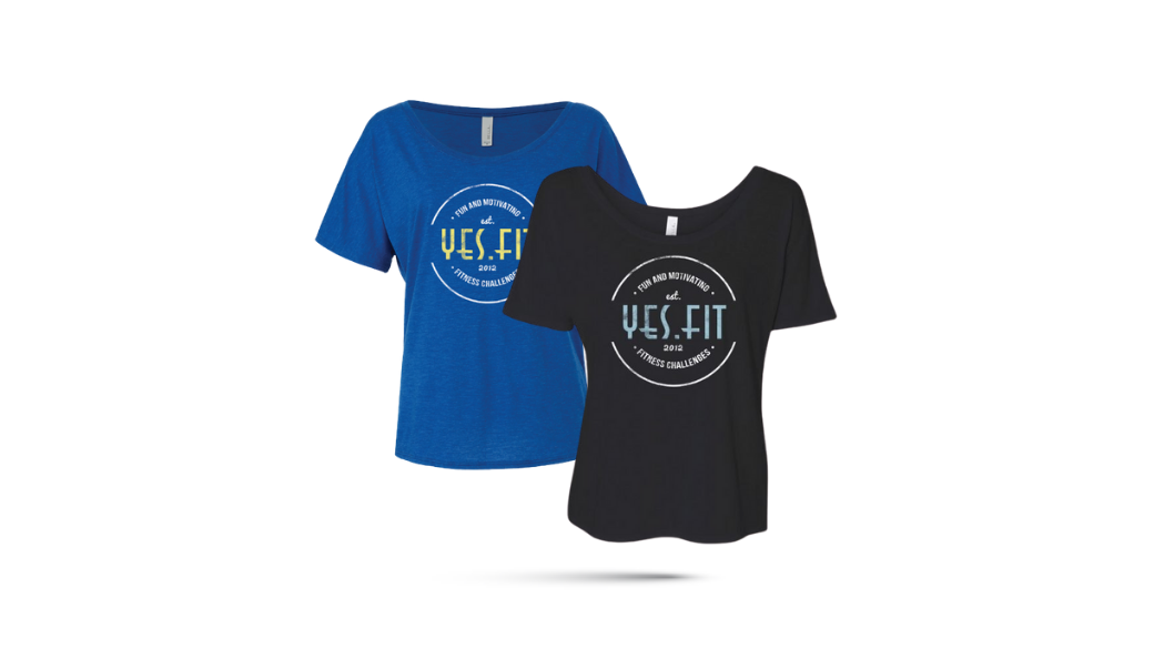 Vintage Yes.Fit Slouchy Tee | Yes.Fit