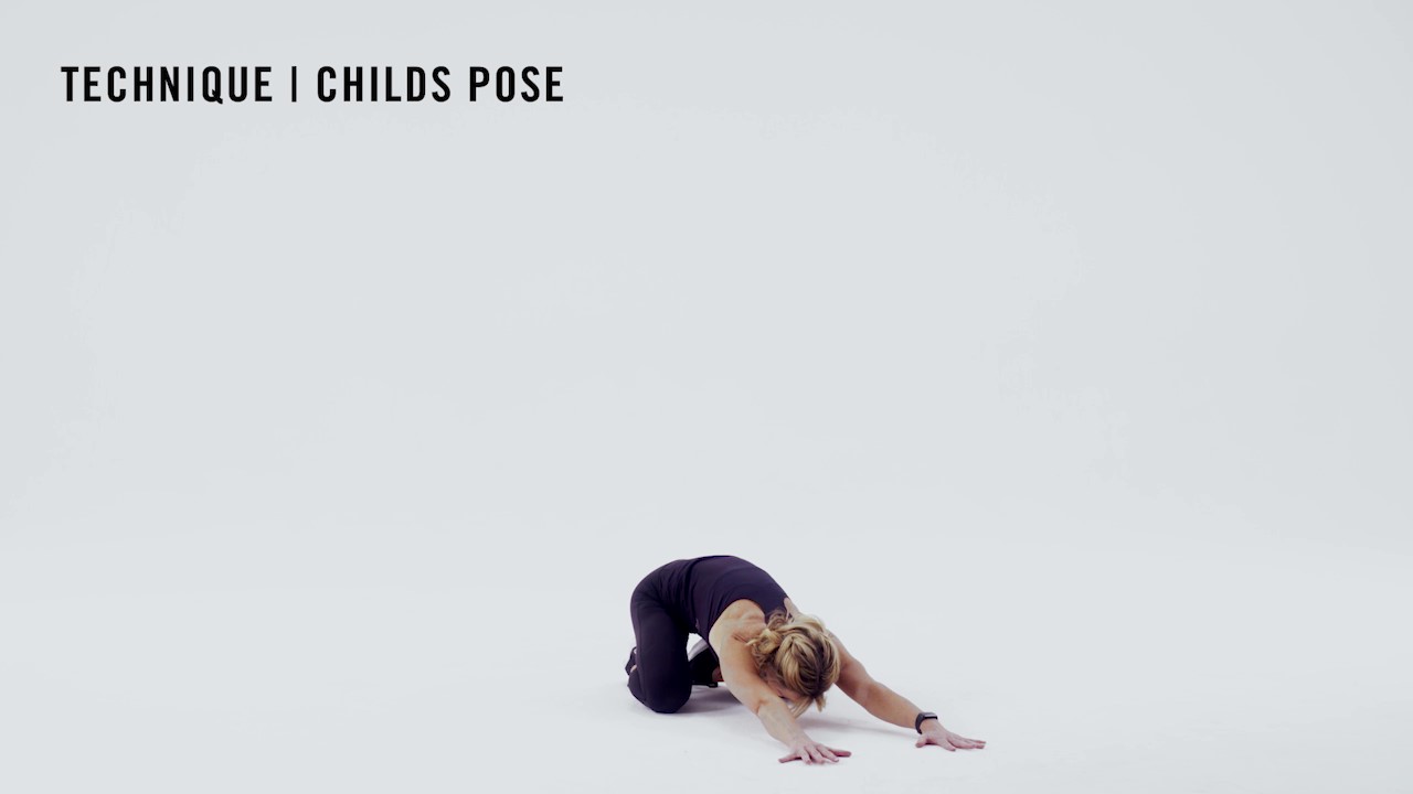 Les Mills Technique: Childs Pose | Virtual Exercises | Yes.Fit