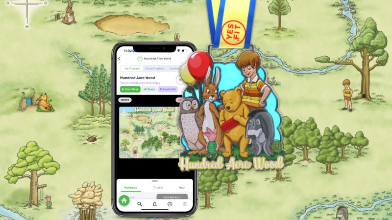 Winnie-the-Pooh & Friends- Hundred Acre Wood | Race | Yes.Fit