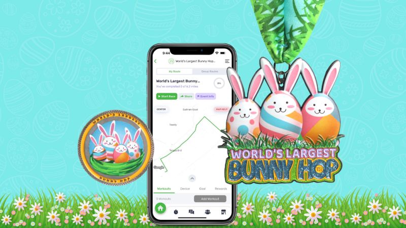 World's Largest Bunny Hop 2022 | Race | Yes.Fit