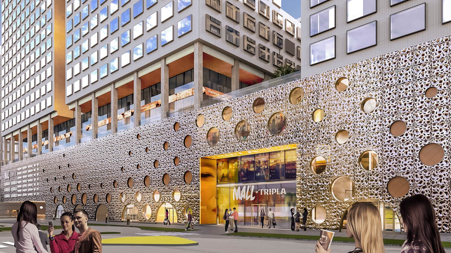 Myytävät asunnot ja uudiskohteet Helsingin Pasilan Tripla | YIT.fi