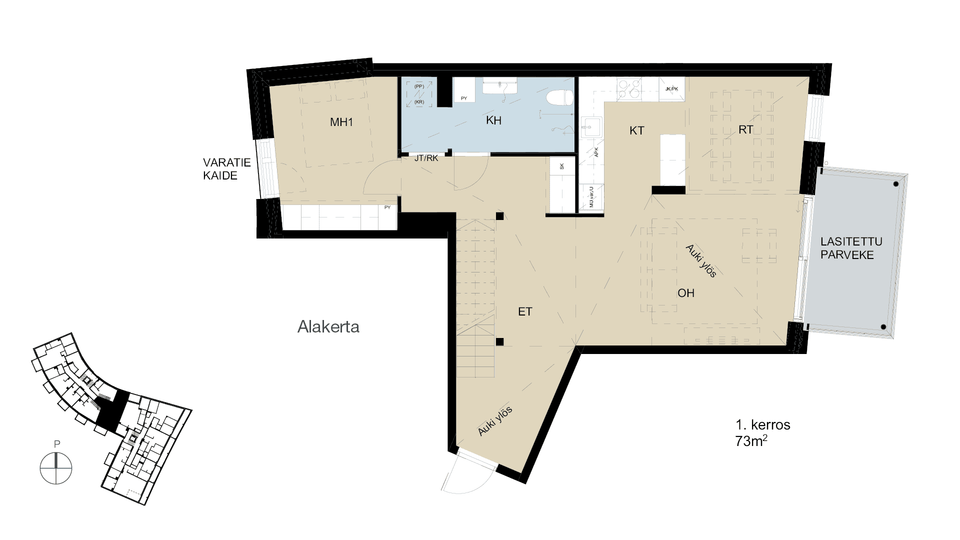 Asunto A 34 | 5-6h+kt+s | 124,5m² | YIT.fi