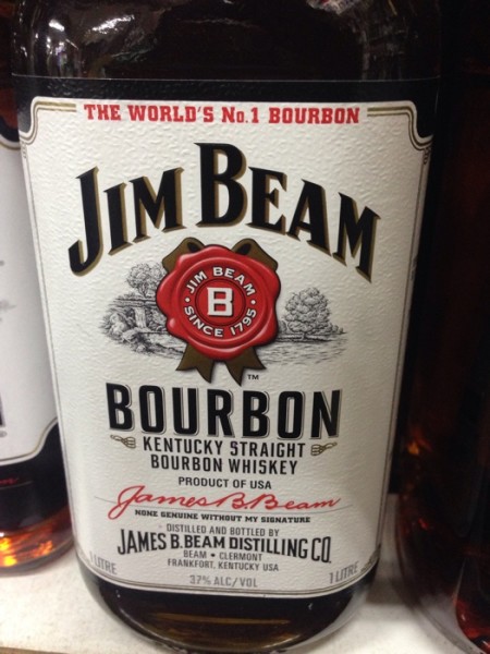 Jim Beam 1 Liter Red Label - The Best Picture Of Beam