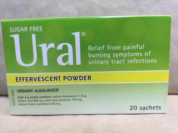 Ural Effervescent Powder 20 Sachets Delivered | YourGrocer