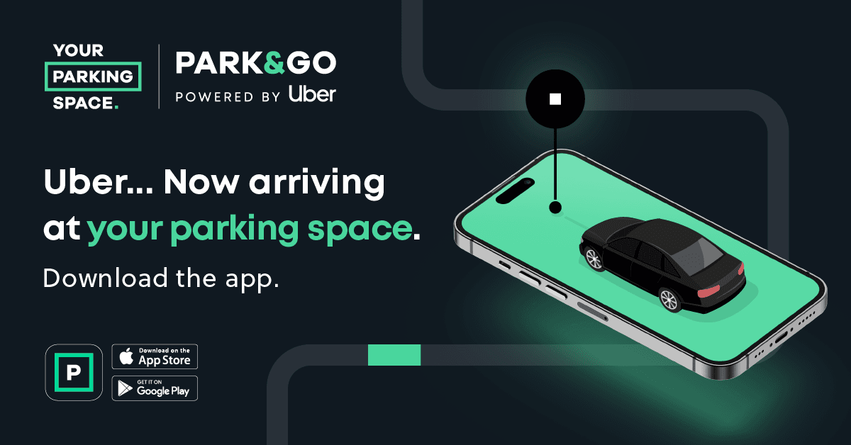 Search, Book, Park&Go with YourParkingSpace and Uber | YourParkingSpace