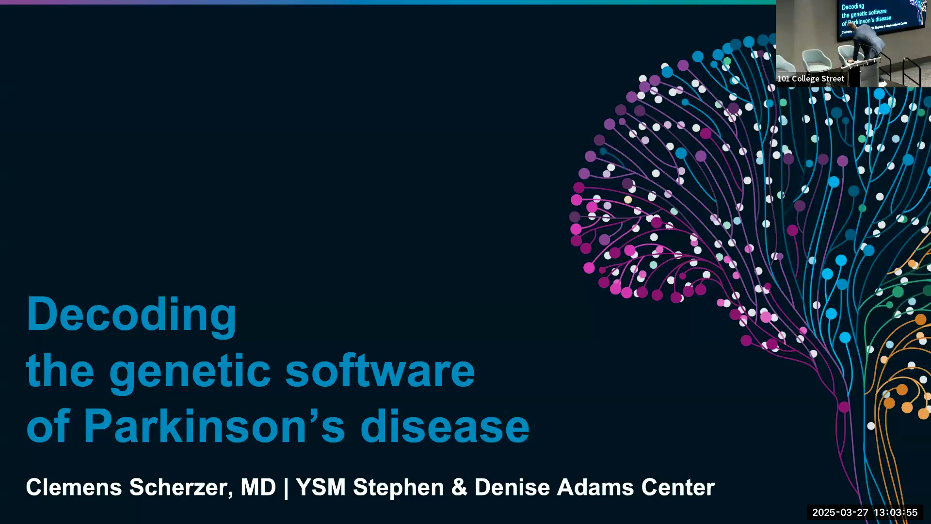 DECODING THE GENETIC SOFTWARE OF PARKINSONS DISEASE