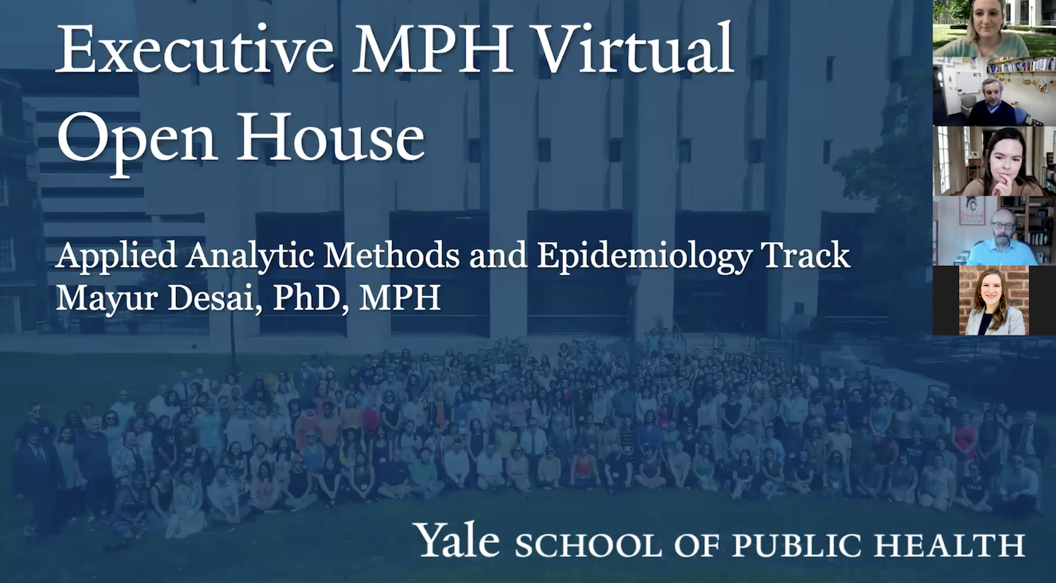 Online Executive MPH - Applied Epi Track