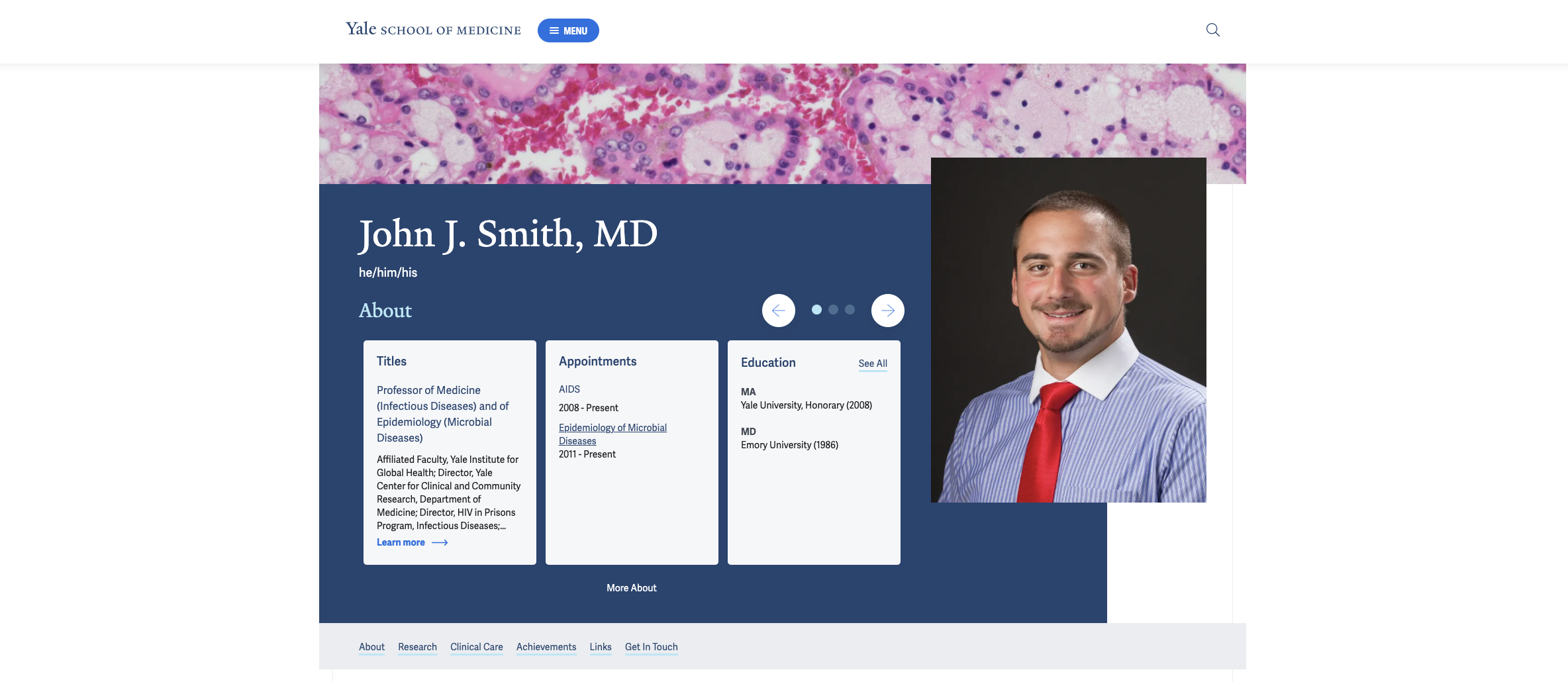 Updated YSM Web Profile Overview