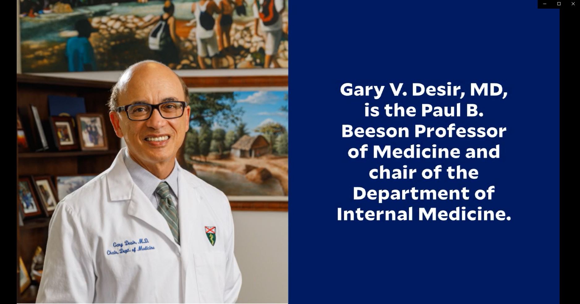 Diversity, Equity & Inclusion: Gary V. Desir, MD