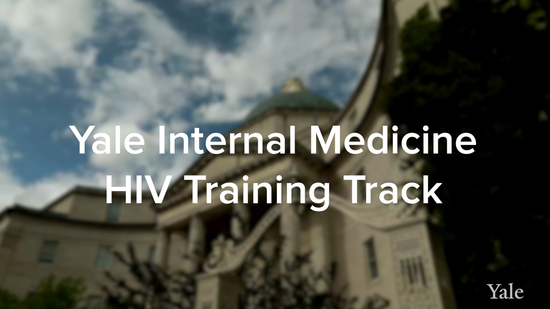 Yale Internal Medicine - HIV Training Track