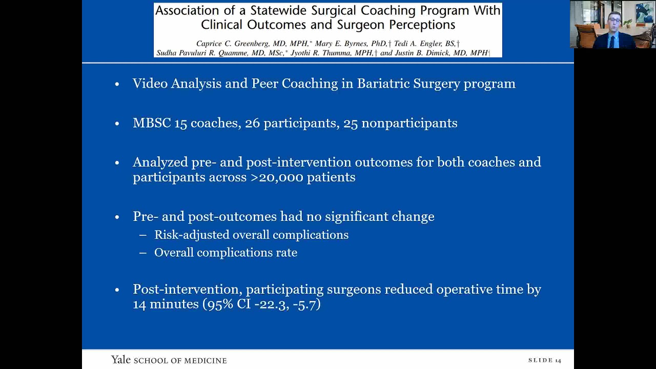 "Assessments of Technical Skill and Coaching in Urologic Surgery" and ...