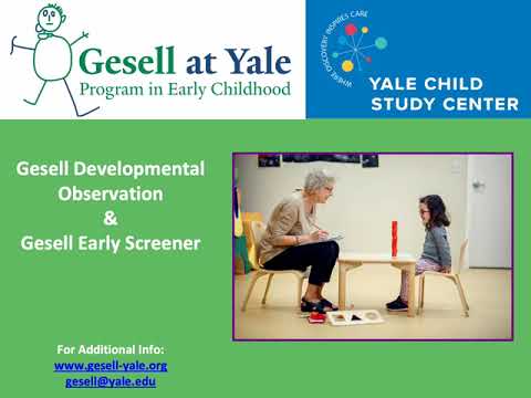 Learn more about the Gesell Screening & Assessment System