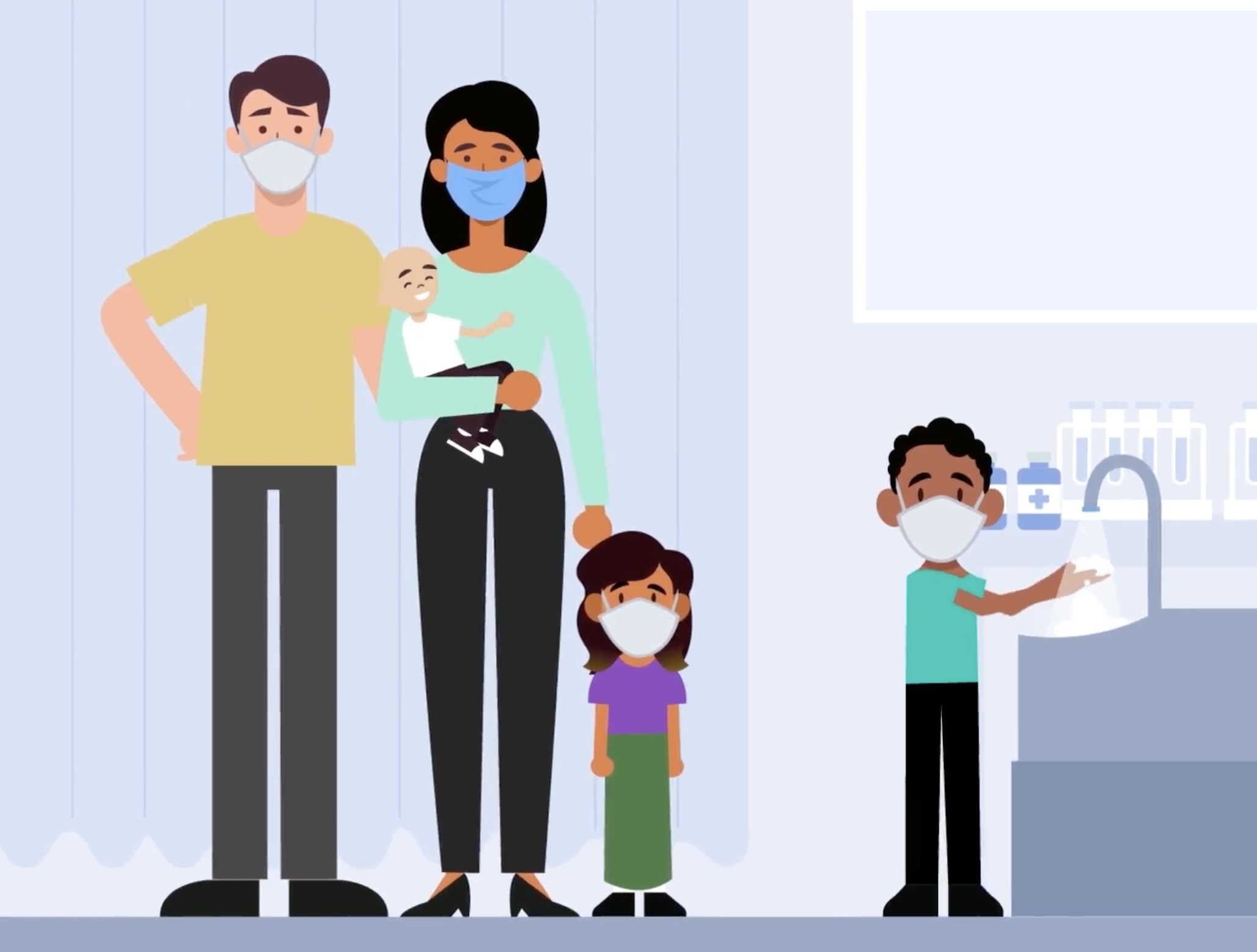 Saliva testing demo: English