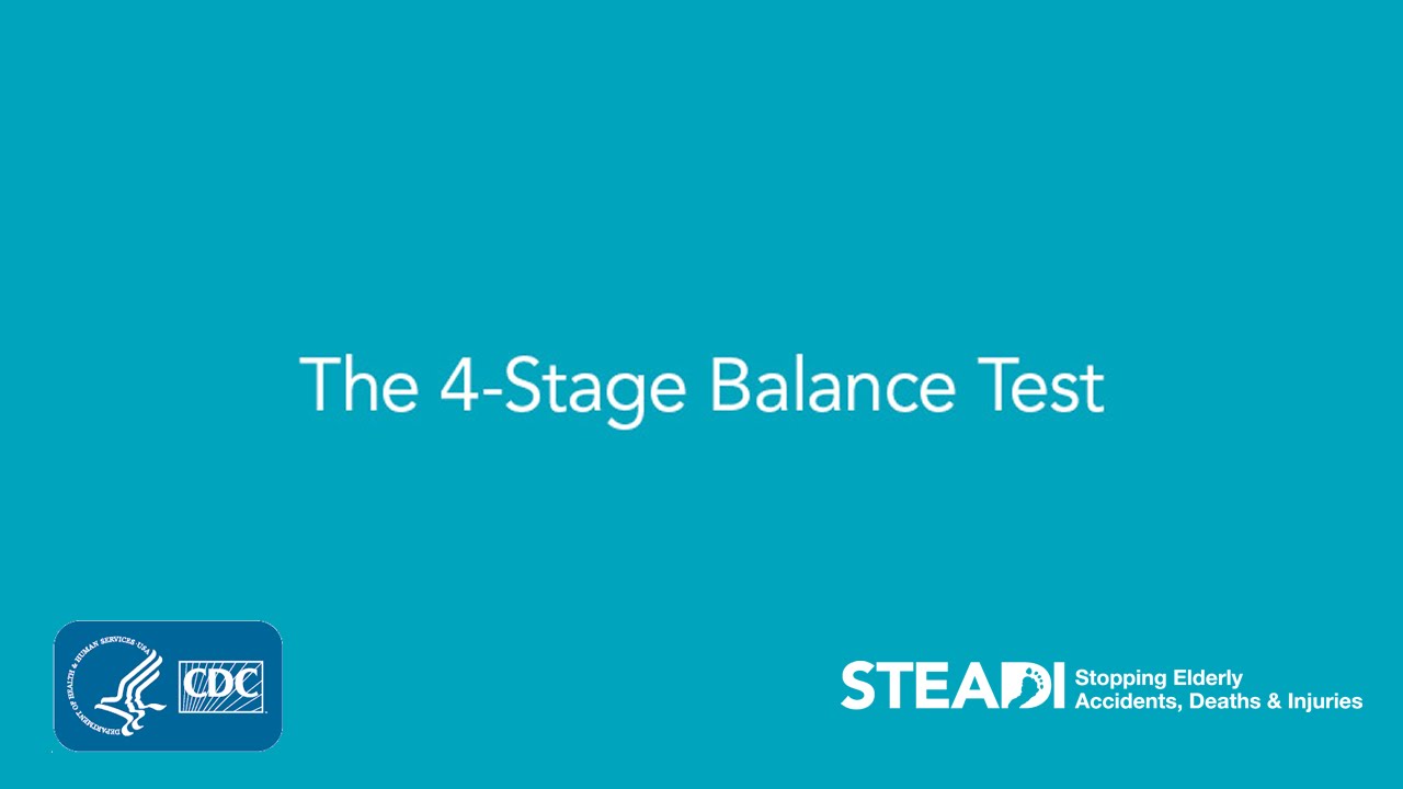 The 4-Stage Balance Test