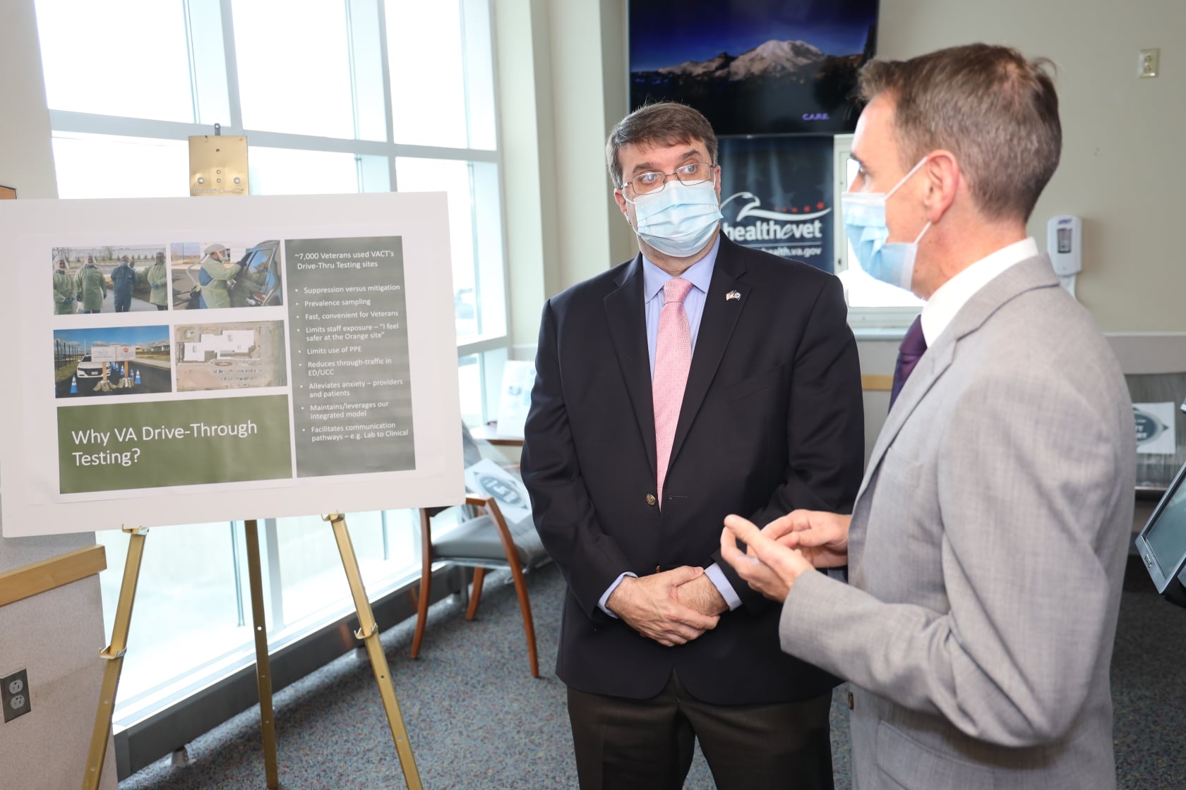 Drs. Shaili Gupta and Chris Ruser Received Coins of Recognition from VA ...