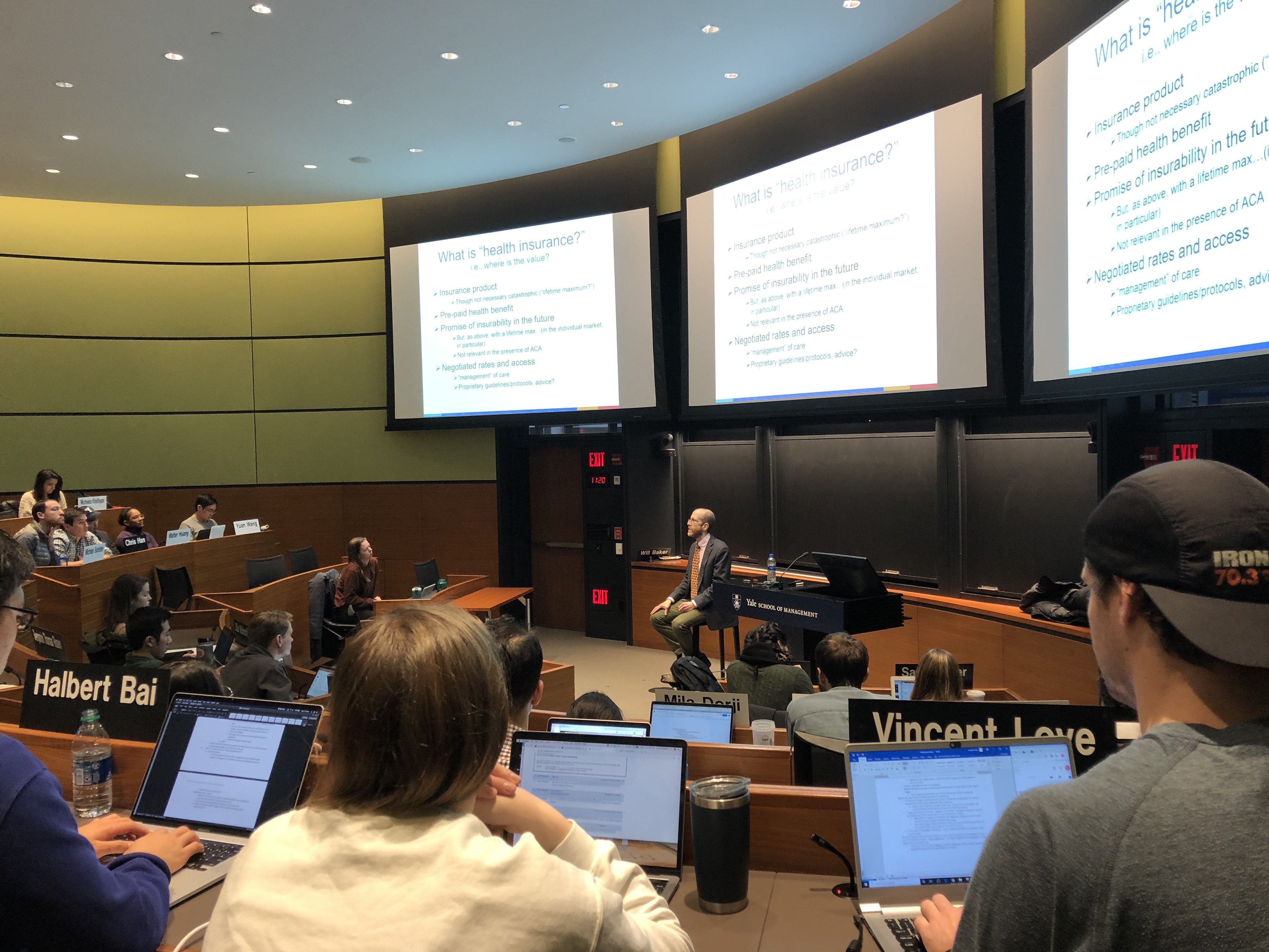 A Master’s Class: YSPH Professor Howard Forman Brings Experience ...