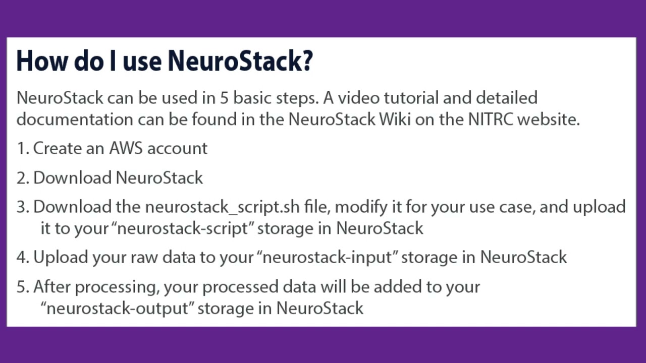 NeuroStack Poster for Cognitive Neuroscience Meeting, April 23-26, 2022 ...