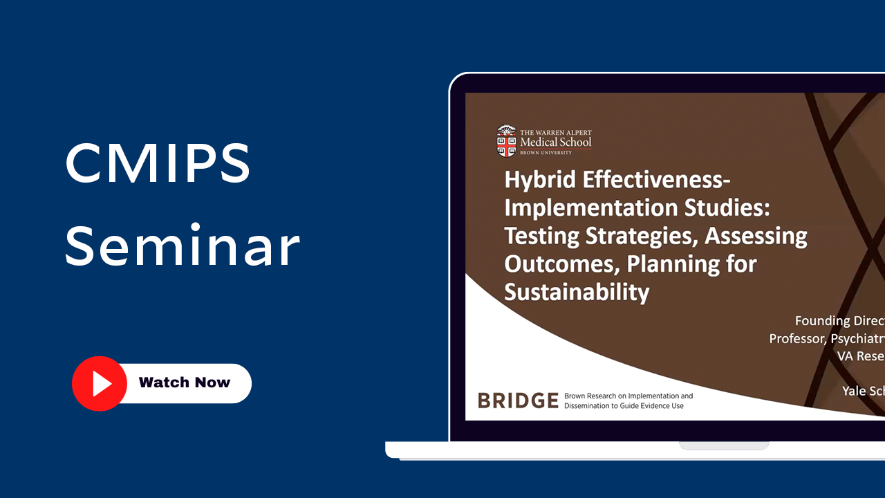 Hybrid Effectiveness-Implementation Trials: Testing Strategies ...