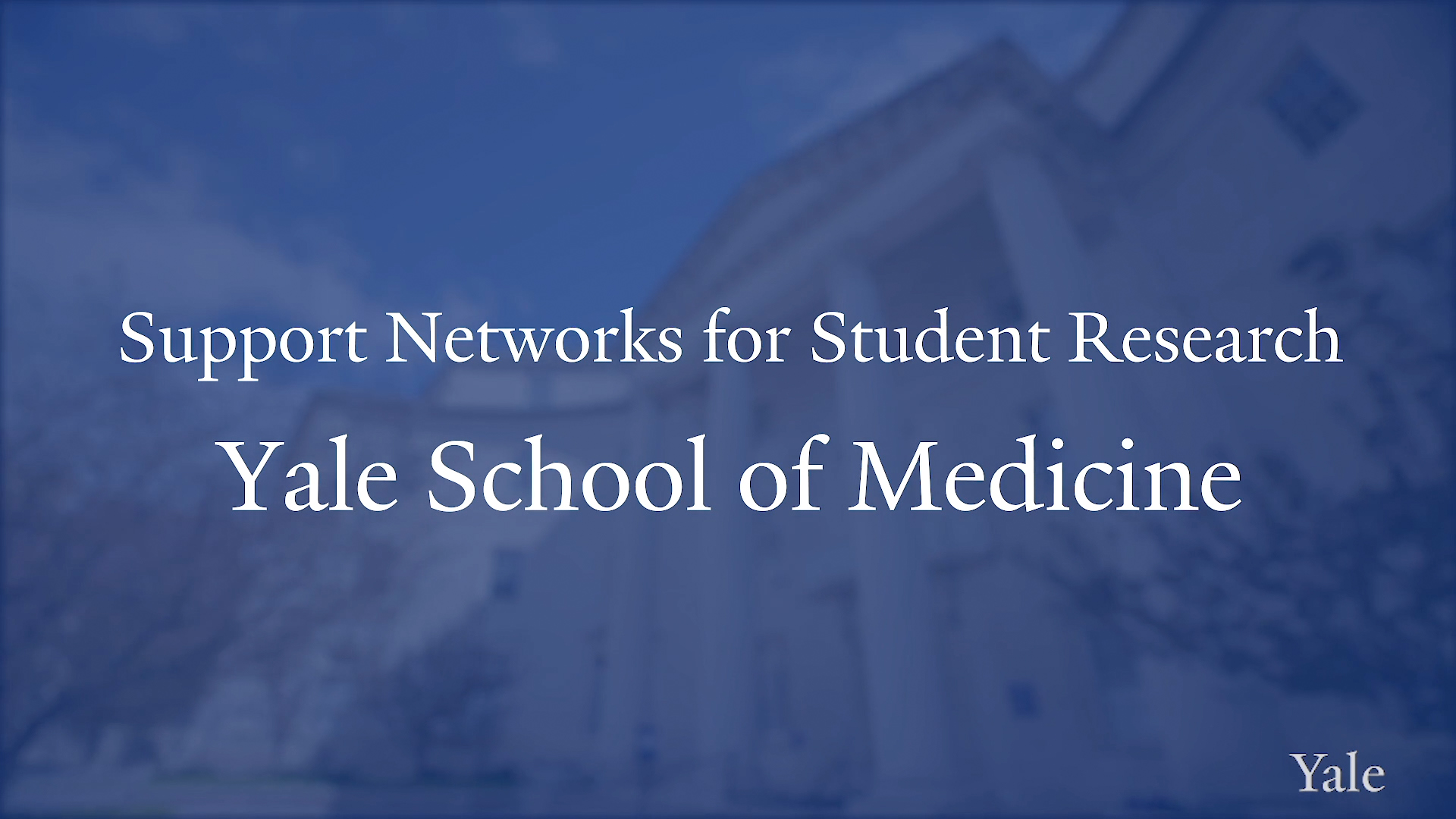 Support Networks for Student Research