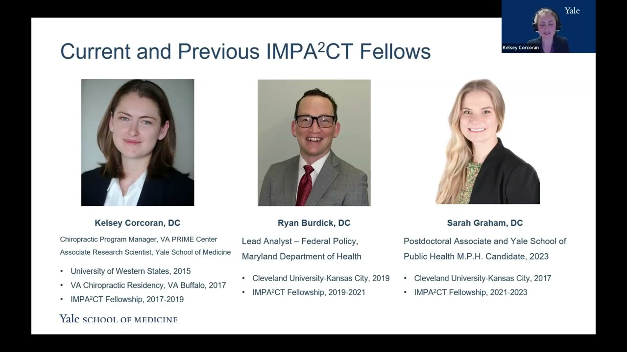 Yale's IMPAACT Fellowship - Informational Session Yale's IMPAACT Fellowship - Informational Session