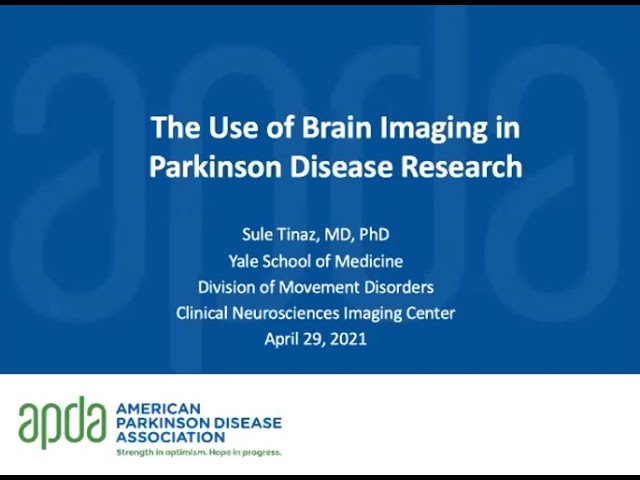 APDA CT 2021 Parkinson's Webinar: The Use of Brain Imaging in PD ...