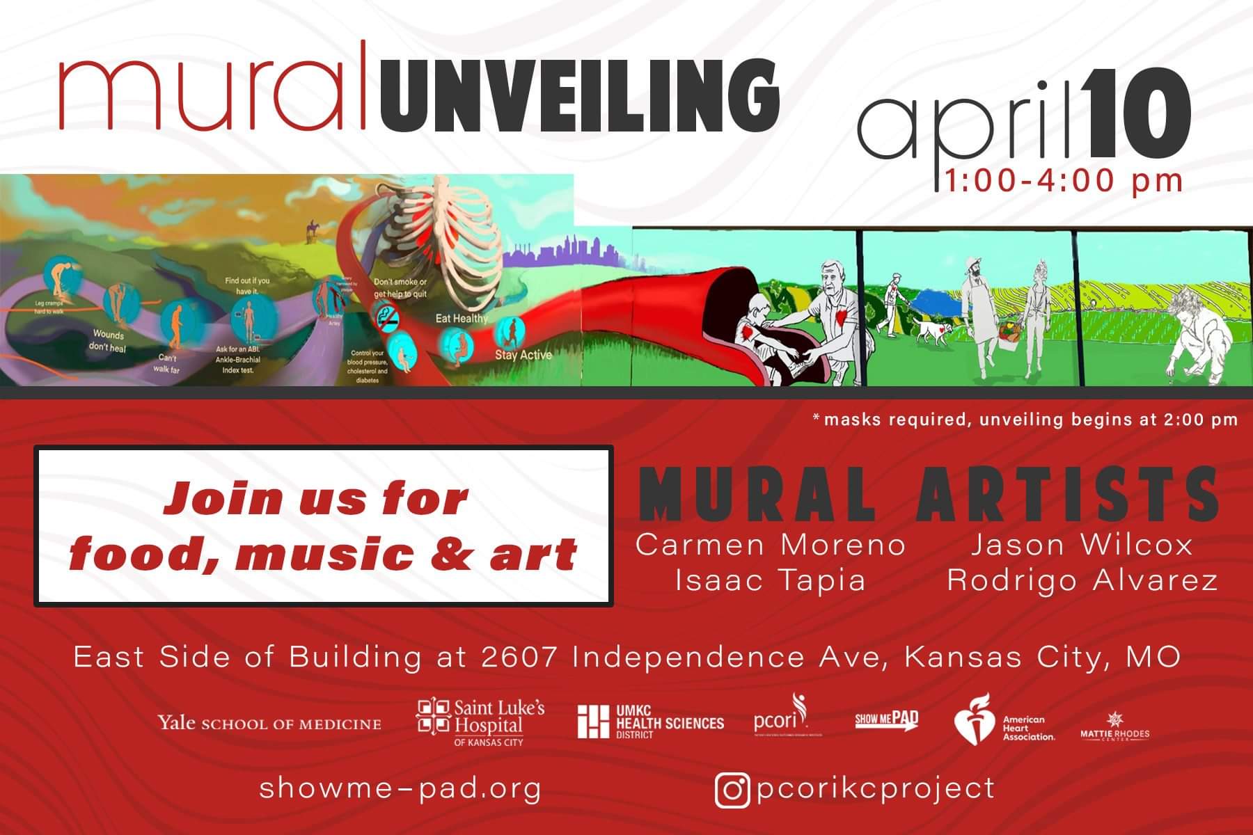 Mural spreads public health awareness